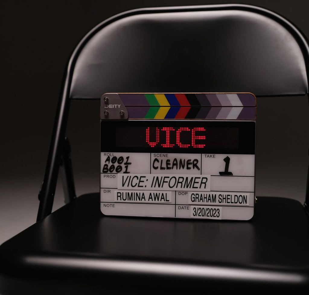 Deity TC-SL1 Timecode Slate - Smart Timecode Clapperboard – Deity ...