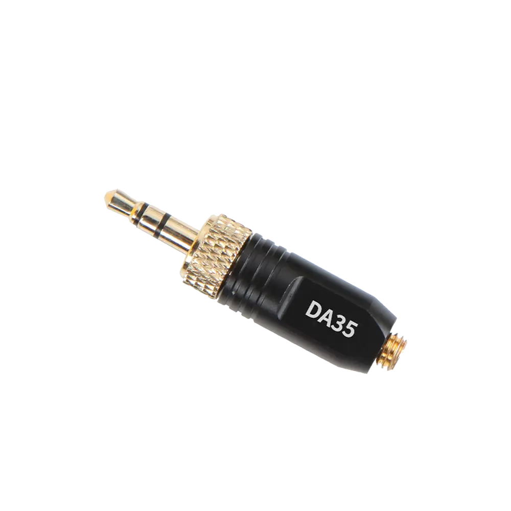 DA35 Adapter ( Microdot to Standard Locking 3.5mm) – Deity Microphones